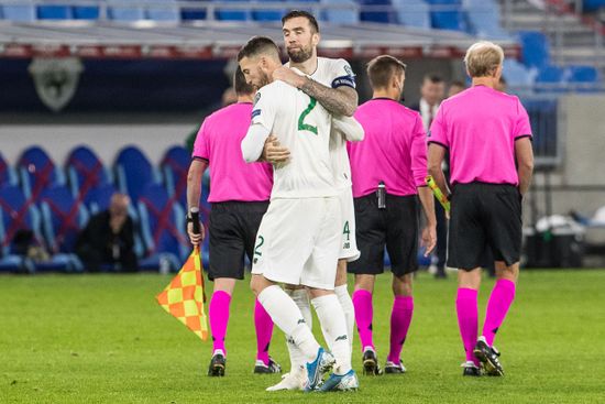 Matt Doherty L Shane Duffy R Editorial Stock Photo - Stock Image ...