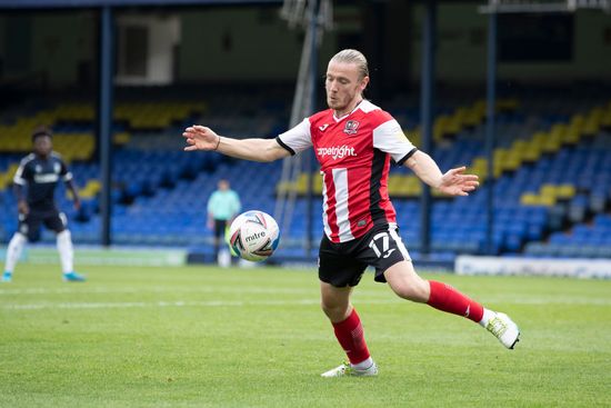Matt Jay Exeter City Controls Ball Editorial Stock Photo - Stock Image ...