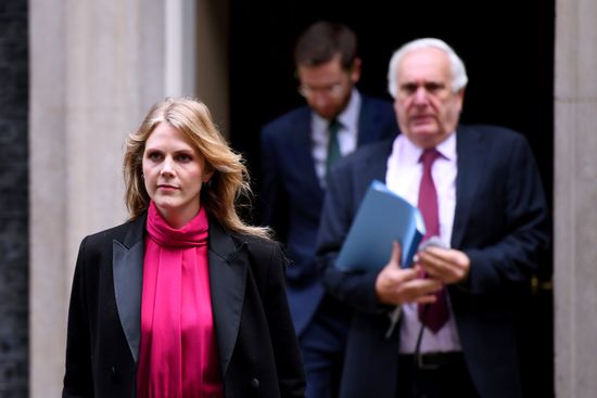 Cleo Watson Special Advisor Simon Case Editorial Stock Photo - Stock ...