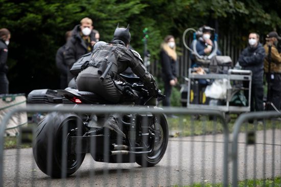 Batman Stunt Double Films Scene Anfield Editorial Stock Photo - Stock ...