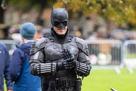 Batman Stunt Double Films Scene Anfield Editorial Stock Photo - Stock ...