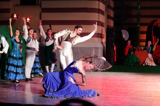 Ballet Dancers Tbilisi Opera Ballet Theater Editorial Stock Photo ...