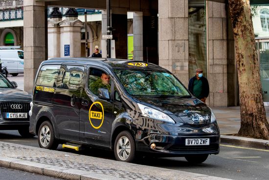 Londons First Electric Taxi Since Bersey Editorial Stock Photo - Stock ...