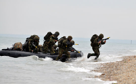 Covert Beach Recce Carried Out Before Editorial Stock Photo - Stock ...