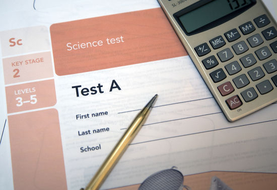 Sats Science Test Exam Paper Editorial Stock Photo - Stock Image ...