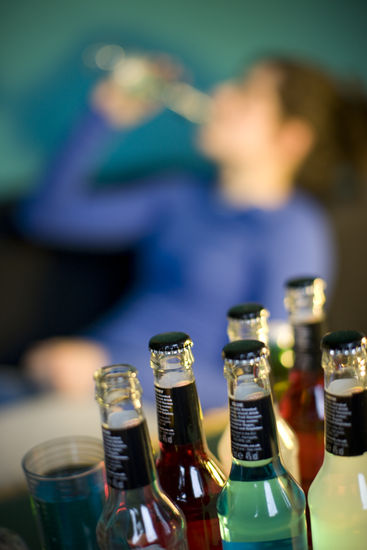 Model Released Young Woman Alcopop Drinks Editorial Stock Photo - Stock ...