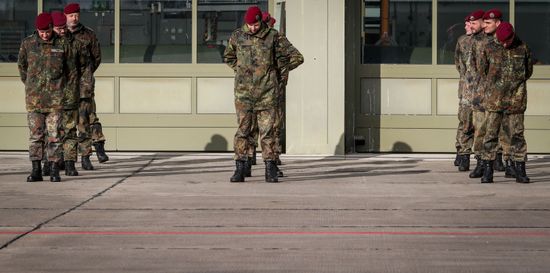 Soldiers During Farewell Muster 10th Transport Editorial Stock Photo ...