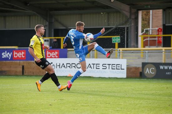 Patrick Brough Barrow Afc Clears During Editorial Stock Photo - Stock ...