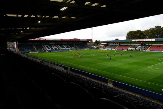 Crown Oil Arena During Efl Sky Editorial Stock Photo - Stock Image ...