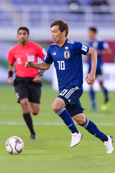 Takashi Inui Japan Runs Ball During Editorial Stock Photo - Stock Image ...