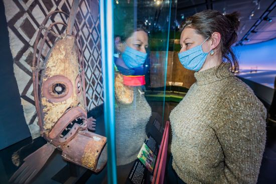 Mask Representing Negeqvaq North Wind Help Editorial Stock Photo ...