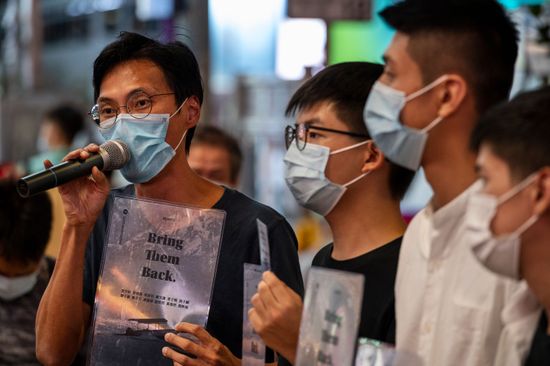 Prodemocracy Activists Eddie Chu L Joshua Editorial Stock Photo - Stock ...