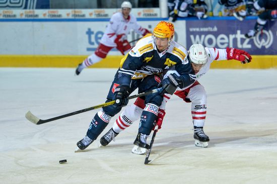 Topscorer Michael Fora Ambri Against 55 Editorial Stock Photo - Stock ...