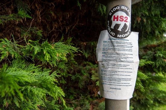 Hs2 White Elephant Sticker Hs2 Ecocide Editorial Stock Photo - Stock ...