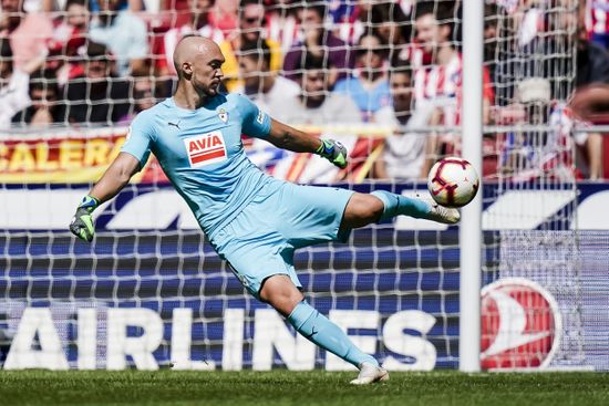 Goalkeeper Marco Dmitrovic Sd Eibar Action Editorial Stock Photo ...