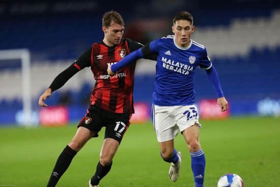 Harry Wilson Cardiff City Takes On Editorial Stock Photo - Stock Image ...