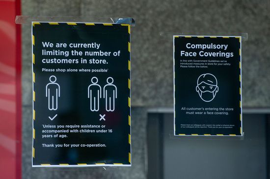 Face Covering Posters On Display Sports Editorial Stock Photo - Stock ...