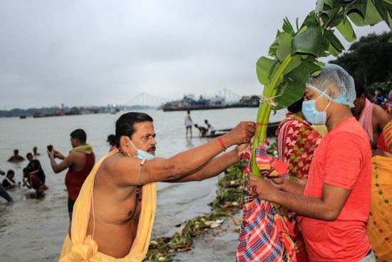 One First Rituals Durga Puja Kola Editorial Stock Photo - Stock Image ...