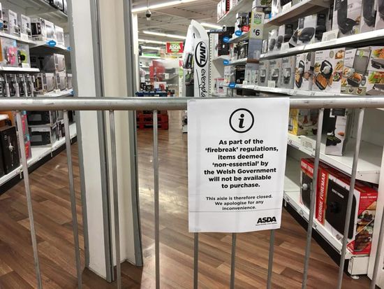 Picture Shows Blocked Off Aisles Non Editorial Stock Photo - Stock ...