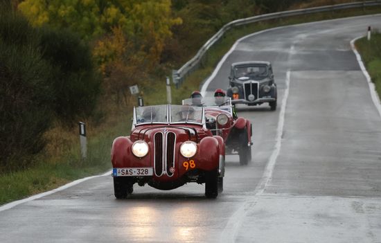 Claude Poncelet 1938 Bmw 328 Participates Editorial Stock Photo - Stock ...
