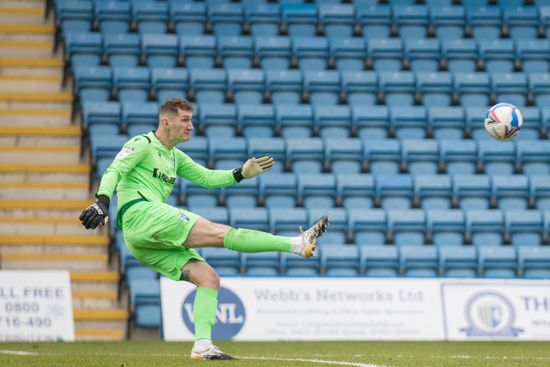 Jack Bonham Goalkeeper Gillingham 1 Getting Editorial Stock Photo ...