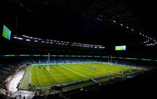 General View Twickenham Stadium Night During Editorial Stock Photo ...