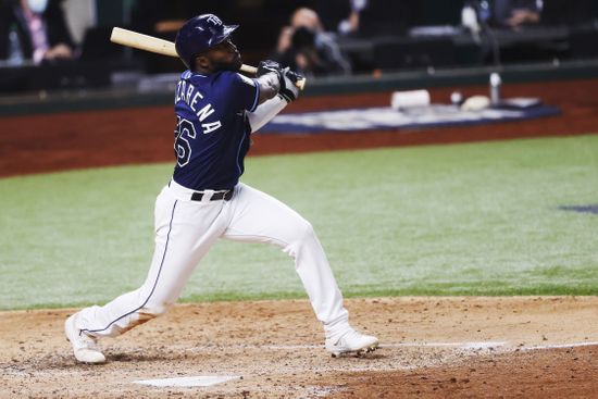 Tampa Bay Rays Batter Randy Arozarena Editorial Stock Photo - Stock ...