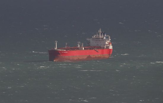 Nave Andromeda Anchored Off East Coast Editorial Stock Photo - Stock ...