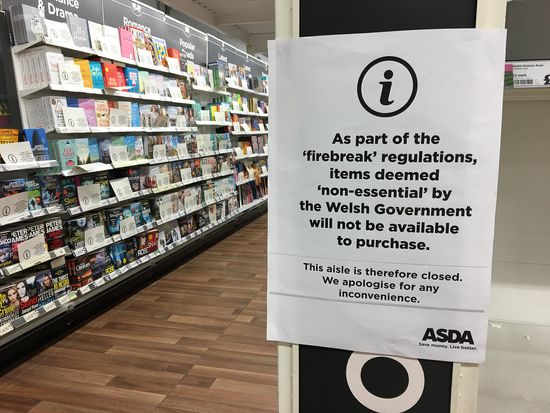 Picture Shows Books Asda Coryton Cardiff Editorial Stock Photo - Stock ...