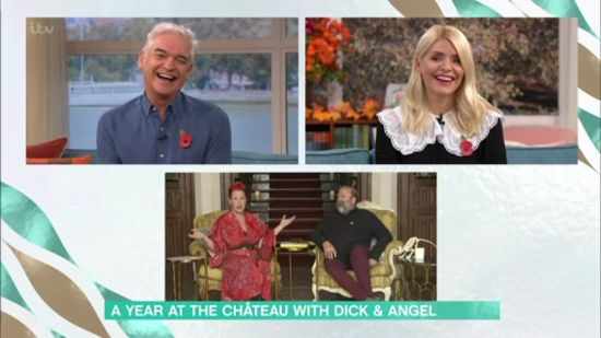 Phillip Schofield Holly Willoughby Angel Strawbridge Editorial Stock ...