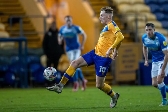Mansfield Town Forward George Maris 10 Editorial Stock Photo - Stock ...