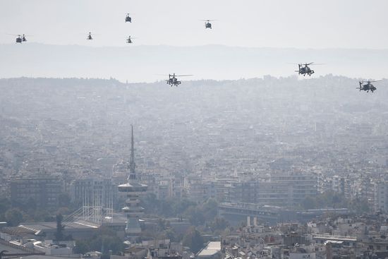 Military Aircraft Fly Over Buildings Mark Editorial Stock Photo - Stock ...