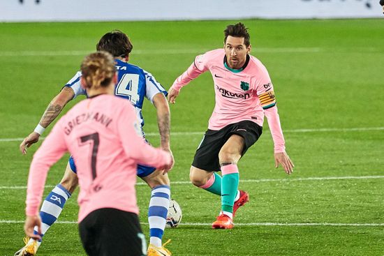 Jota Peleteiro Cd Lionel Messi Fc Editorial Stock Photo - Stock Image ...