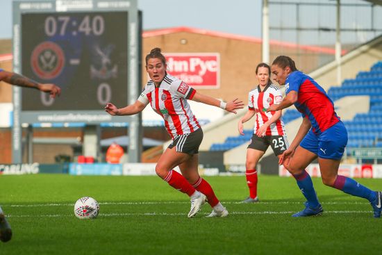 Katie Wilkinson Sheffield United Wfc Shoots Editorial Stock Photo ...