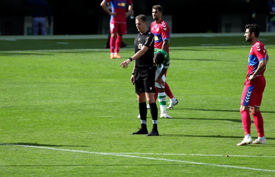 Spanish Referee David Medie Jimenez C Editorial Stock Photo - Stock ...