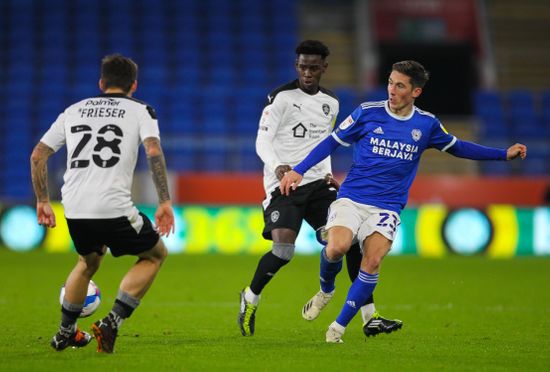 Harry Wilson Cardiff City Passes Ball Editorial Stock Photo - Stock ...
