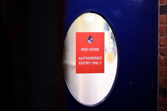 General View Red Zone Sign Memorial Editorial Stock Photo - Stock Image ...