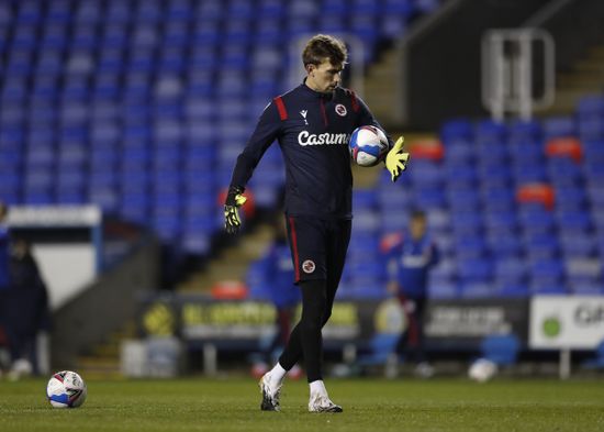 Goalkeeper Sam Walker Reading During Warm Editorial Stock Photo - Stock ...