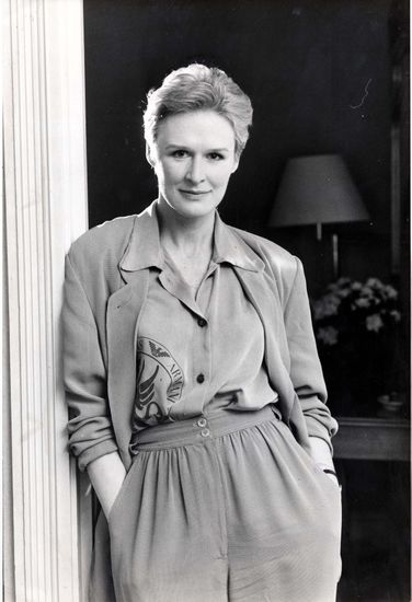 Glenn Close Actress 1989 American Actress Editorial Stock Photo - Stock ...