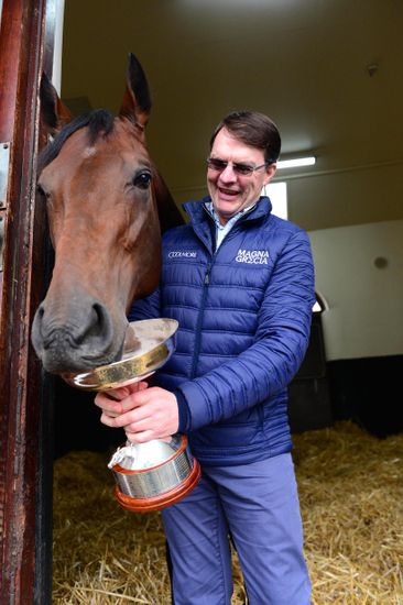 Ballydoyle Stables 5november2020 Delighted Aidan Obrien Editorial Stock ...