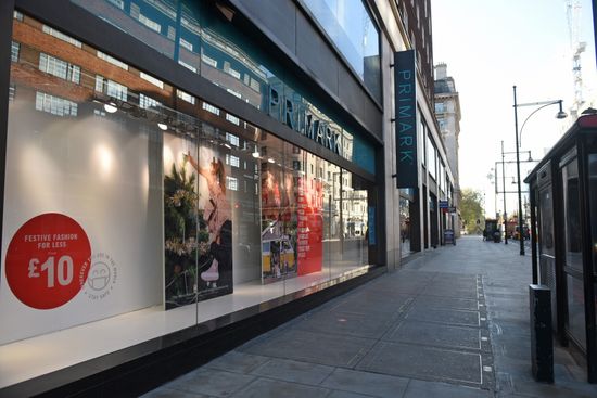 Primark Store On Oxford Street Closed Editorial Stock Photo - Stock ...