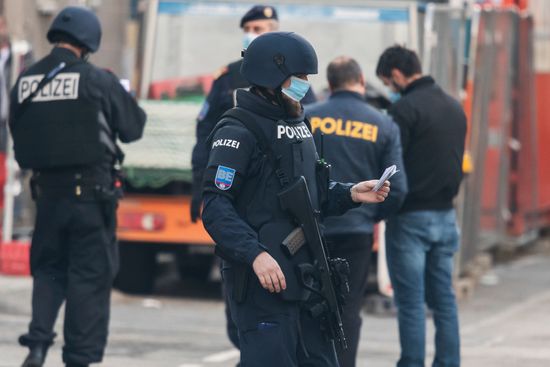 Armed Austrian Police Officers During Raid Editorial Stock Photo ...