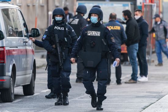 Armed Austrian Police Officers During Raid Editorial Stock Photo ...