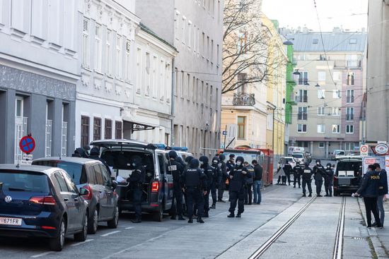 Armed Austrian Police Officers During Raid Editorial Stock Photo ...