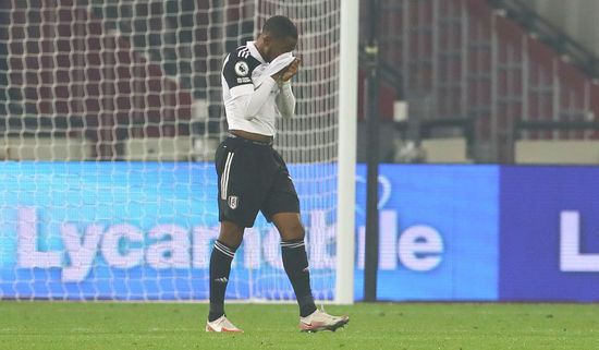 Ademola Lookman Fulham Shows Look Dejection Editorial Stock Photo ...