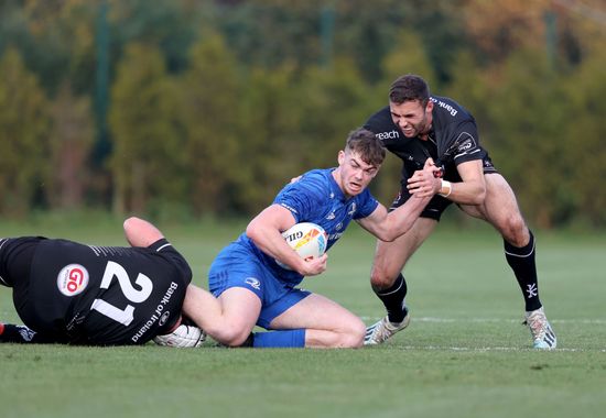 Ulsters Ben Carson Aaron Sexton Tackle Editorial Stock Photo - Stock ...