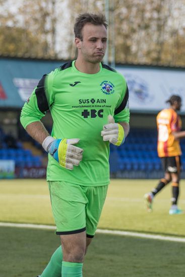 Jonathan Henly Goalkeeper Tonbridge Angels 1 Editorial Stock Photo ...