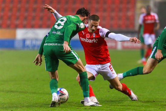 Ben Wiles Rotherham United Tripped By Editorial Stock Photo - Stock ...
