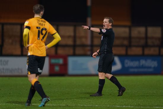 Referee John Busby Editorial Stock Photo - Stock Image | Shutterstock