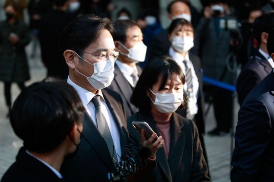 Samsung Electronics Vice Chairman Jay Y Editorial Stock Photo - Stock ...